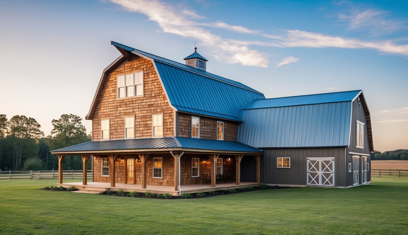 Farmhouse Barndominium: A Modern Blend of Rustic Charm and ...