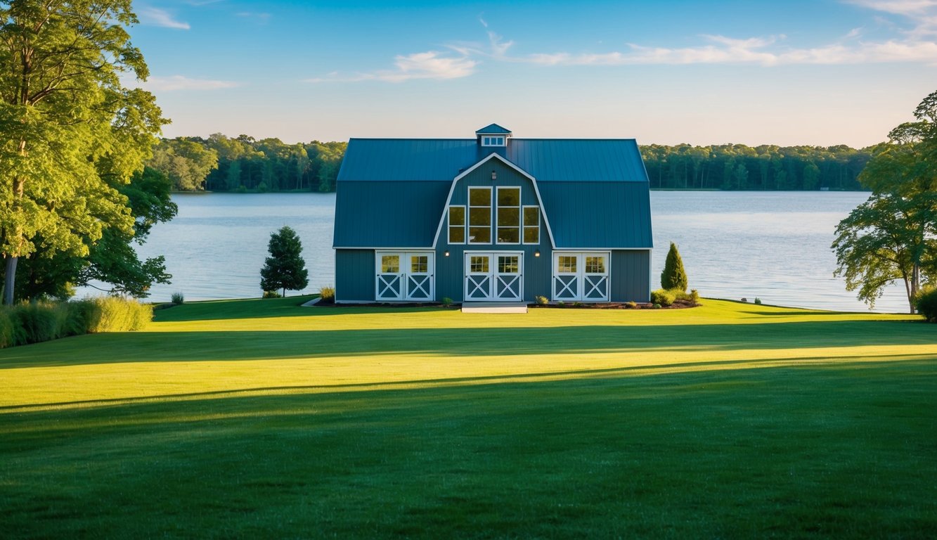 Barndominium Lake House: The Perfect Blend of Rustic Charm and Modern ...