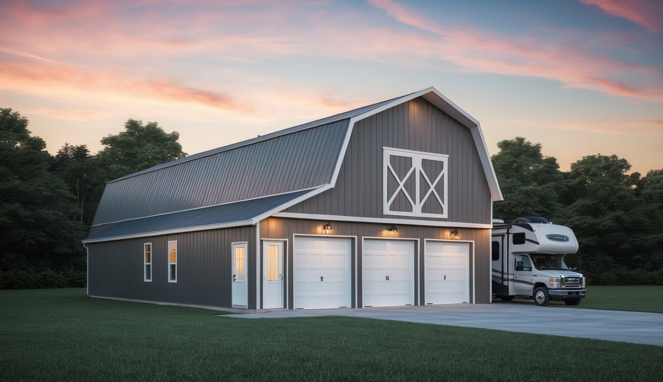 Barndominium Plans with RV Garage: Maximizing Space and Functionality ...